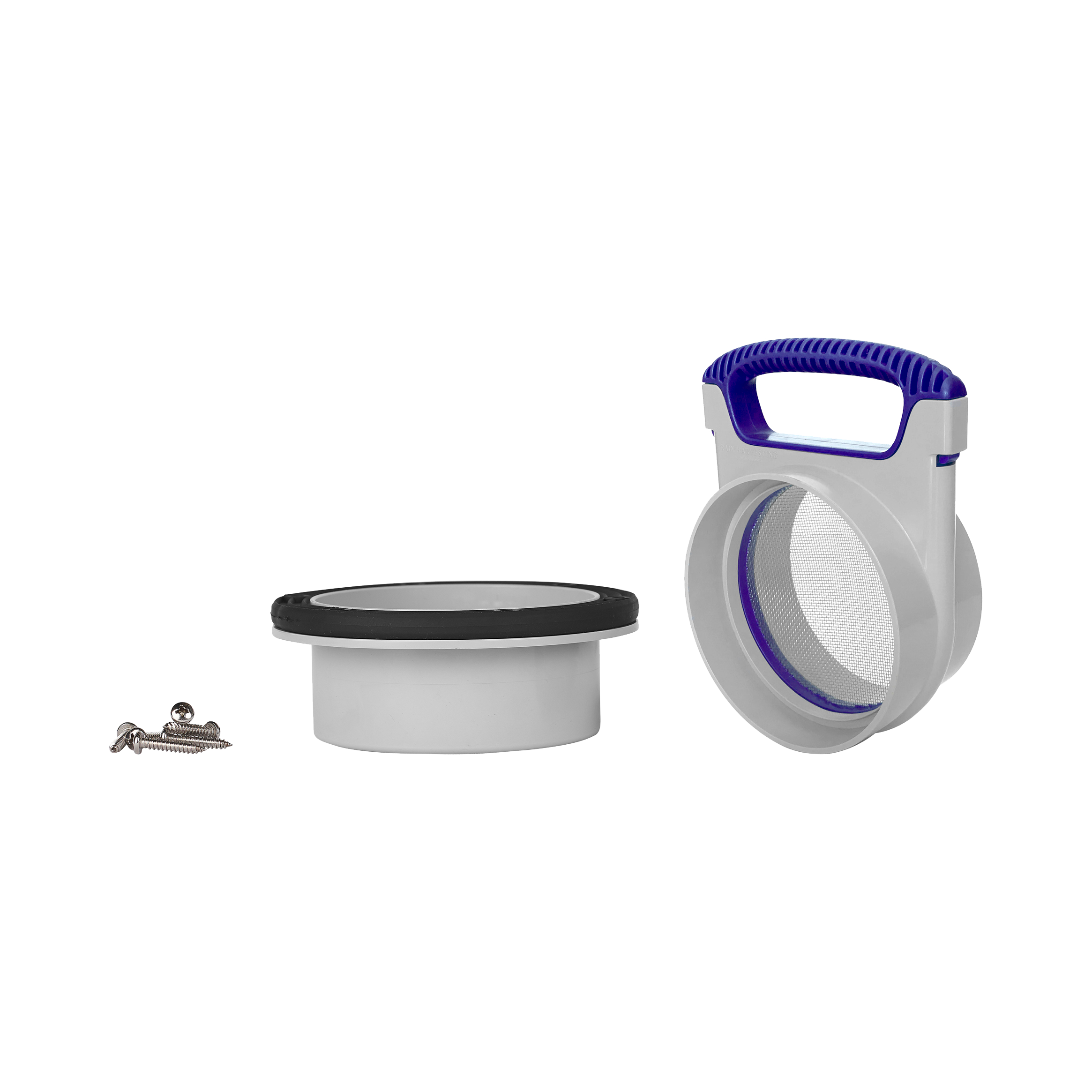 Flanged Tank Overflow Kit w/ Removable Screen Mozzie Stoppa 100mm ...