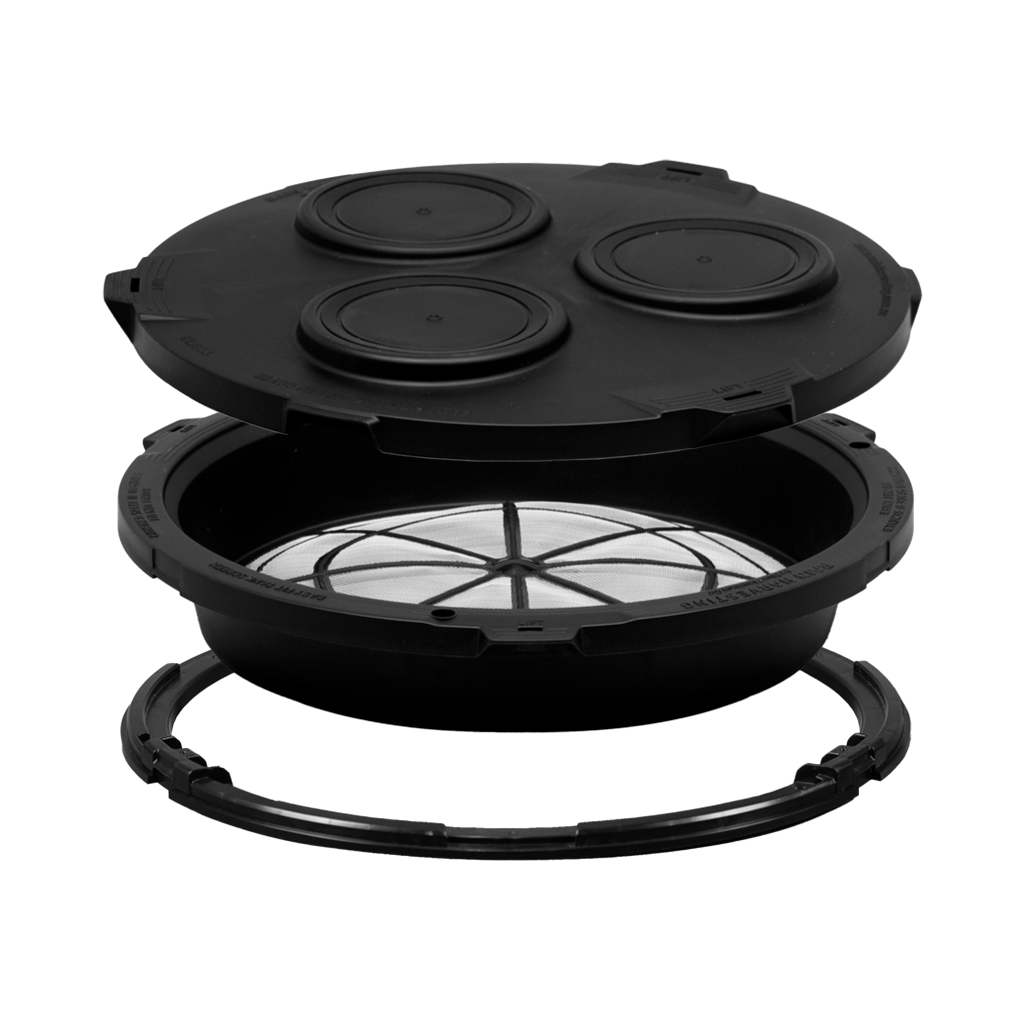 Easy Fit Tank Screen SS Cover Kit with Easy Fit Screw Down Inlet Ring ...